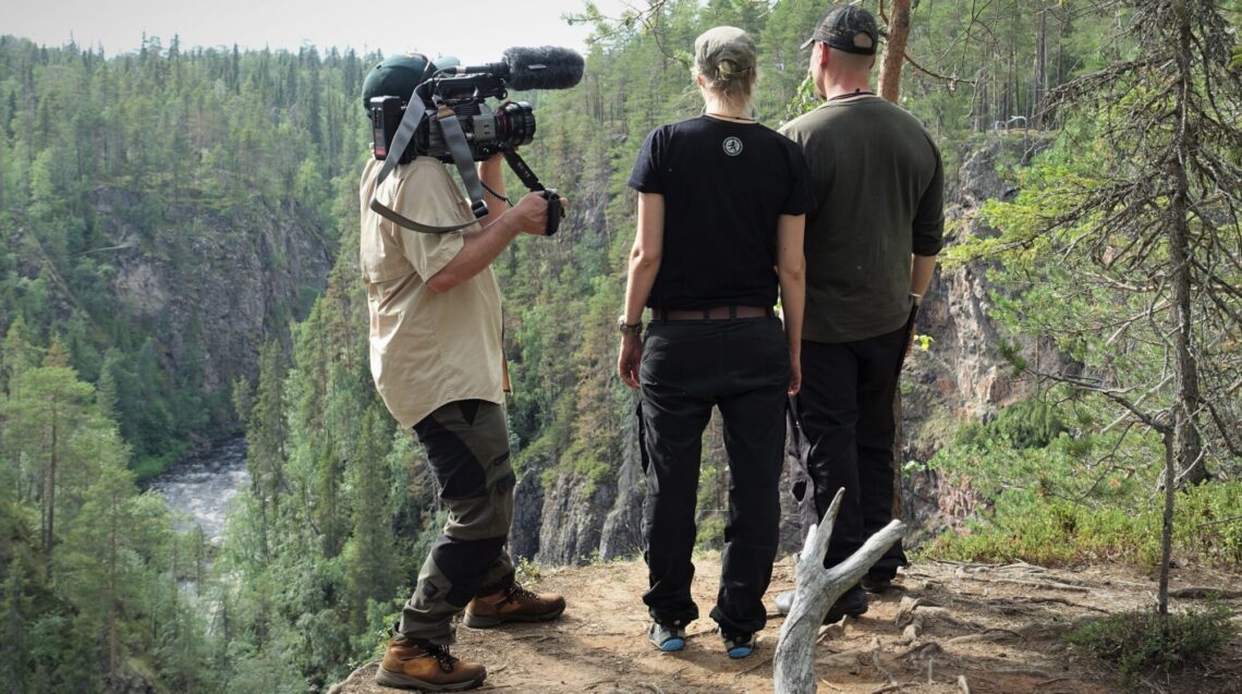 Camera equipment rental: Joulupukki TV Rovaniemi Lapland Finland